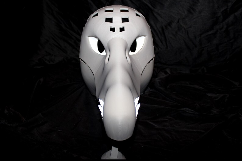 3D Printed Spino (moody Ver.) Fursuit Head Base Kit (MADE TO ORDER ...