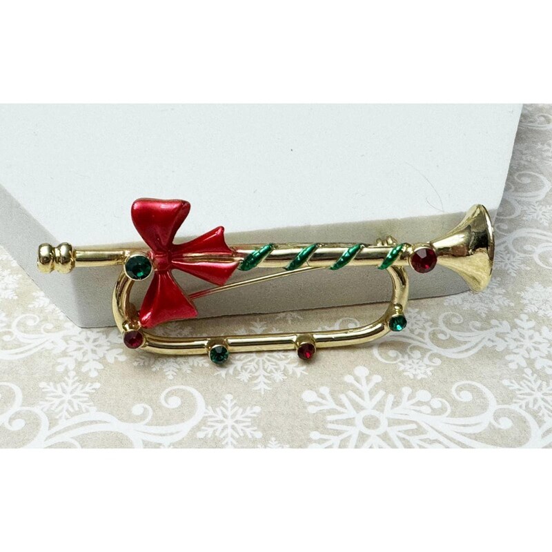Trumpet Pin - Etsy