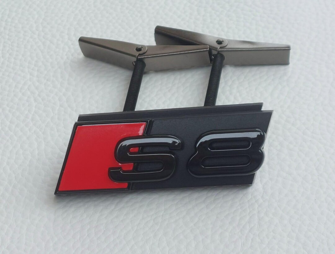 S8 Logo Grill Badge Front Grille Accessory for A8 S8 Cars - Etsy