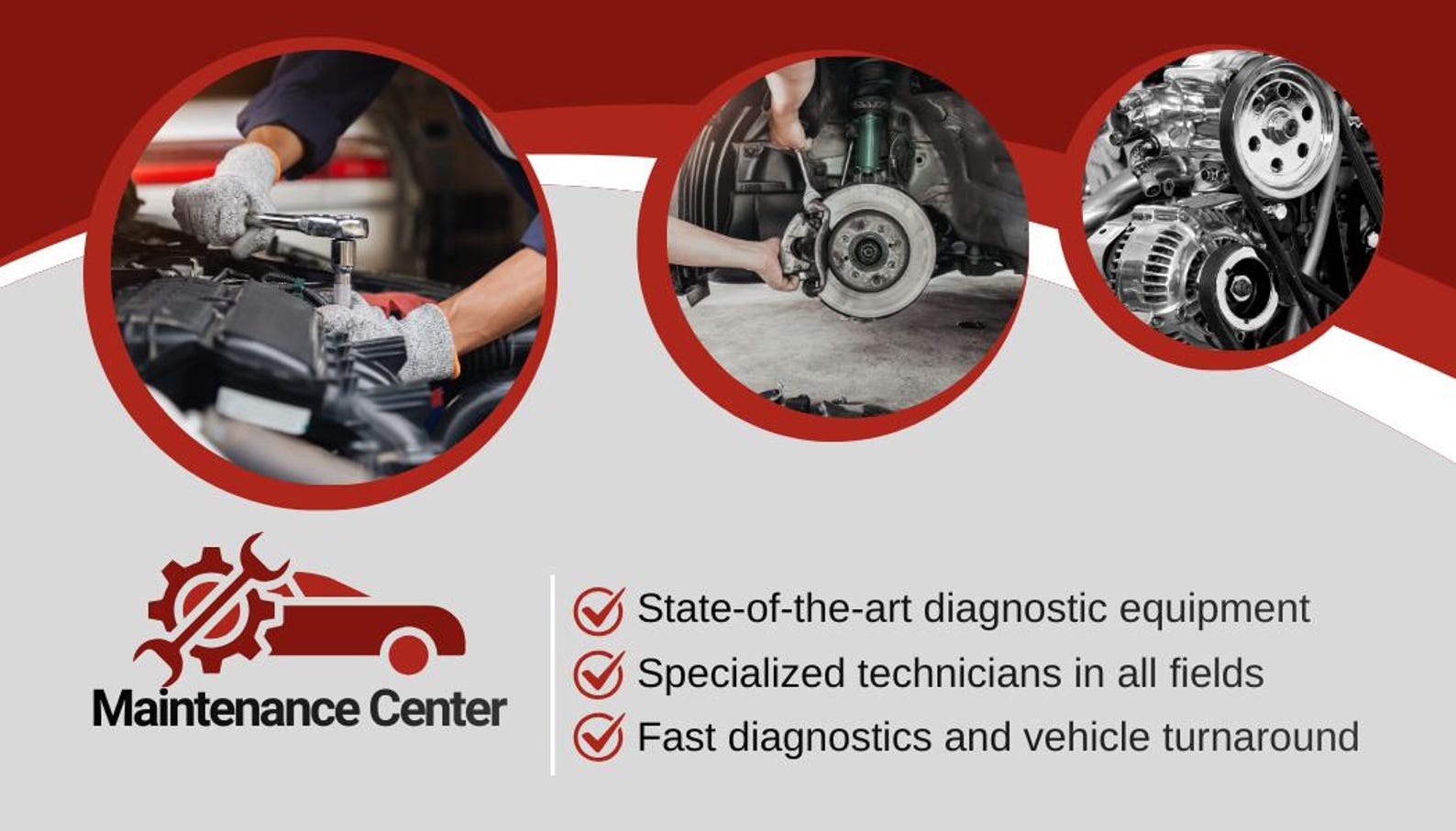 Editable Canva Business Card Template for Auto Repair Shop Maintenance ...