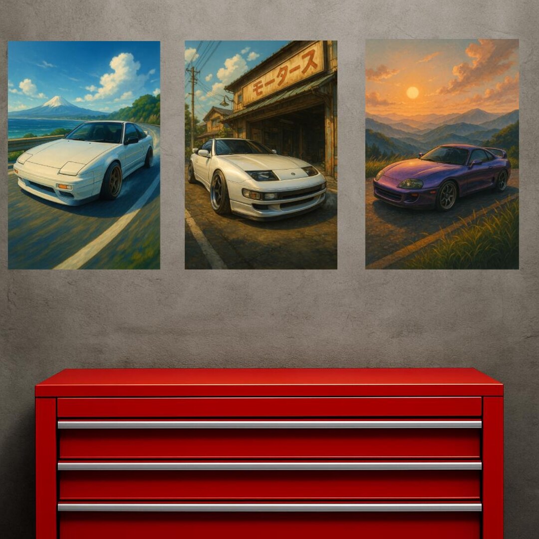 JDM Cars Posters Bundle 30 Pcs. Printable - Etsy