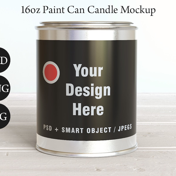 Paint Can Label - Etsy