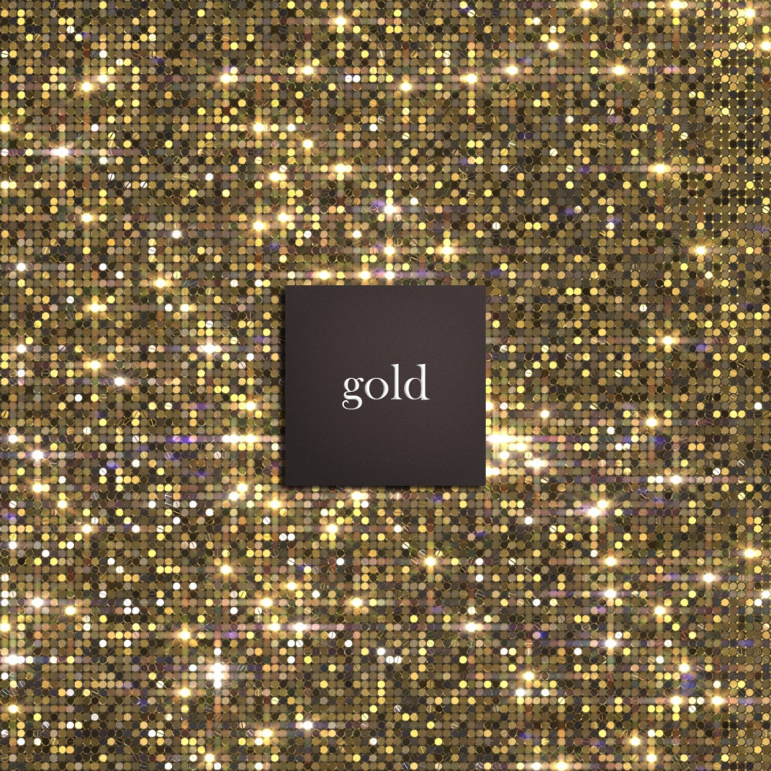 10 Gold Colored Sequins Digital Papers Gold Papers Gold - Etsy
