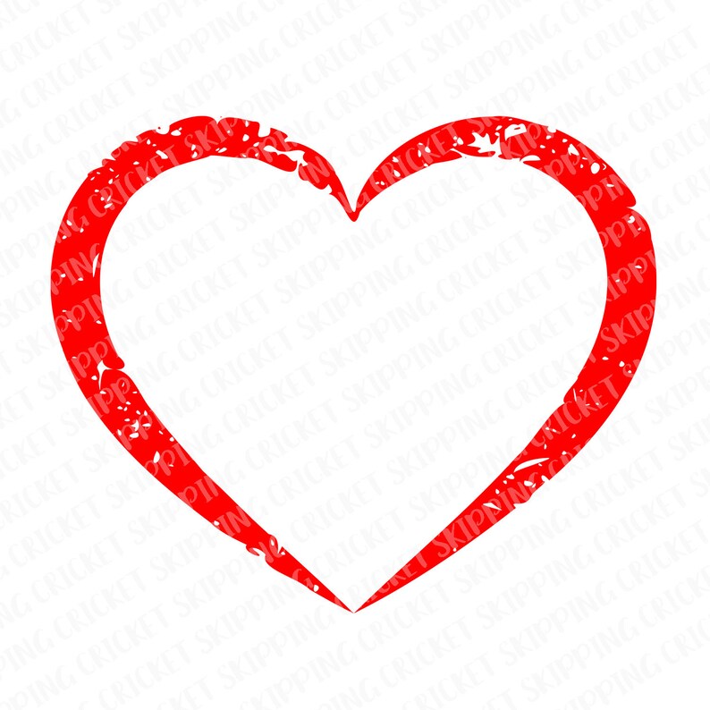 Distressed Heart Svg Distressed Hearts Cut File Worn Hearts - Etsy UK