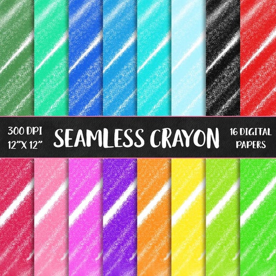 Crayon Scribble Background