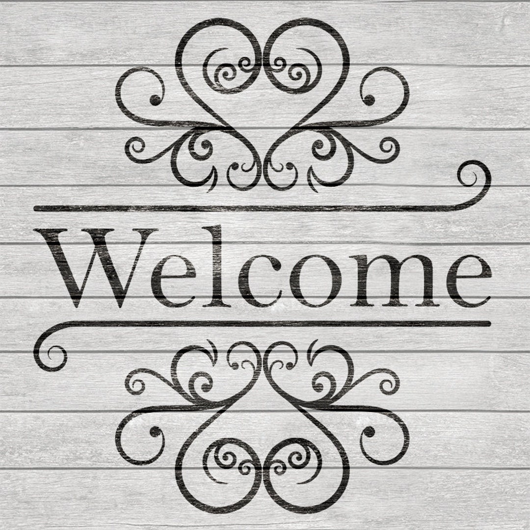 Welcome Sign SVG, Welcome Svg, Welcome Cut File, Dxf, Png, Cutfile ...