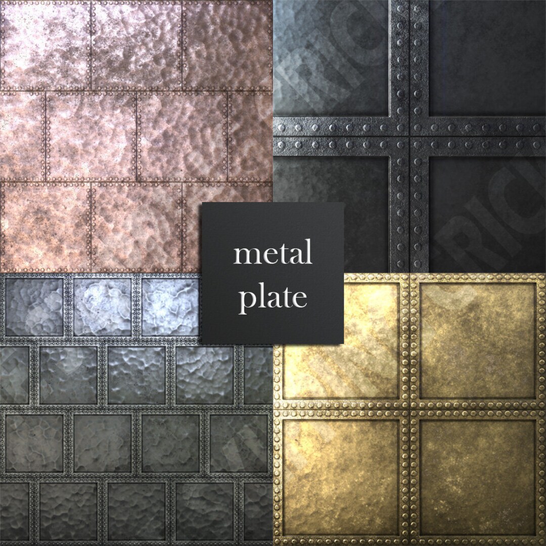 Steampunk Metal Plate Papers, Metal Panels, Metal Plates, Steampunk ...