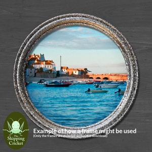 Glitter Digital Frames for Scrapbooking, Glitter Decorative Borders ...