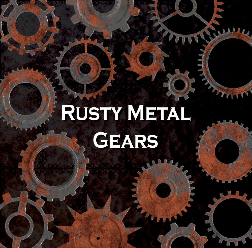 Rusty Gear Iphone Wallpaper