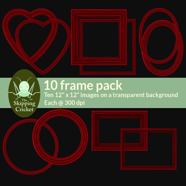 Velvet Frames - Etsy