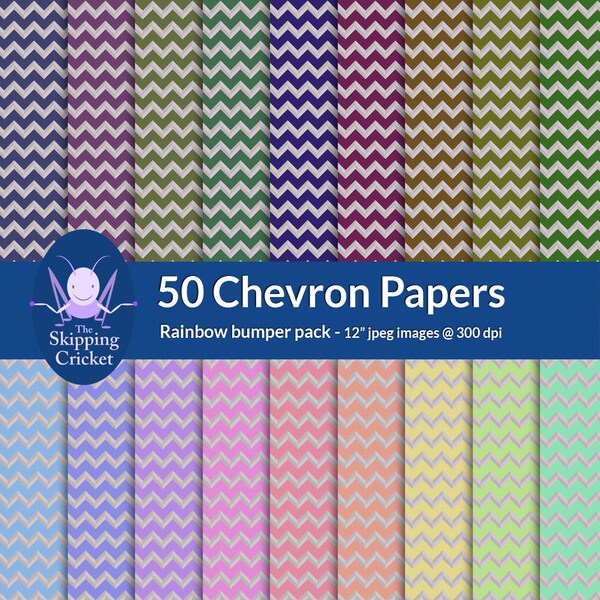 Colored Chevron - Etsy