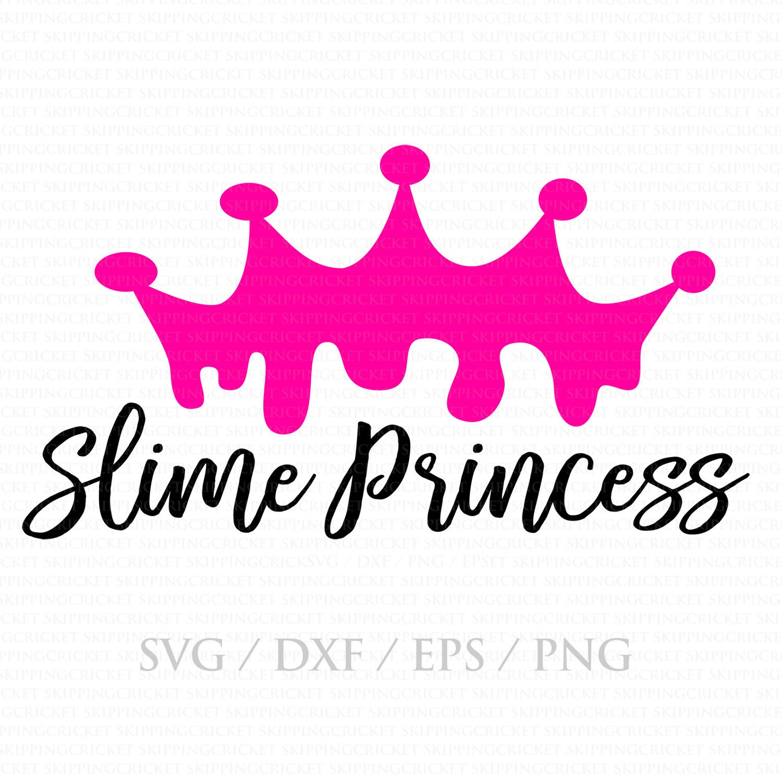 Slime Princess Svg Slime Queen Cutfile Cut File Dxf Png & | Etsy