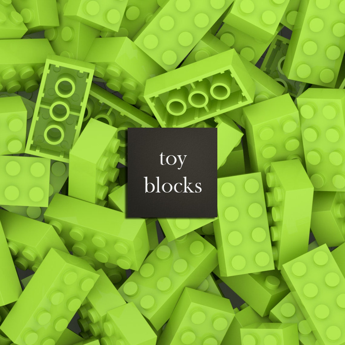 11 Toy Blocks Digital Papers Toy Brick Papers 12 X | Etsy