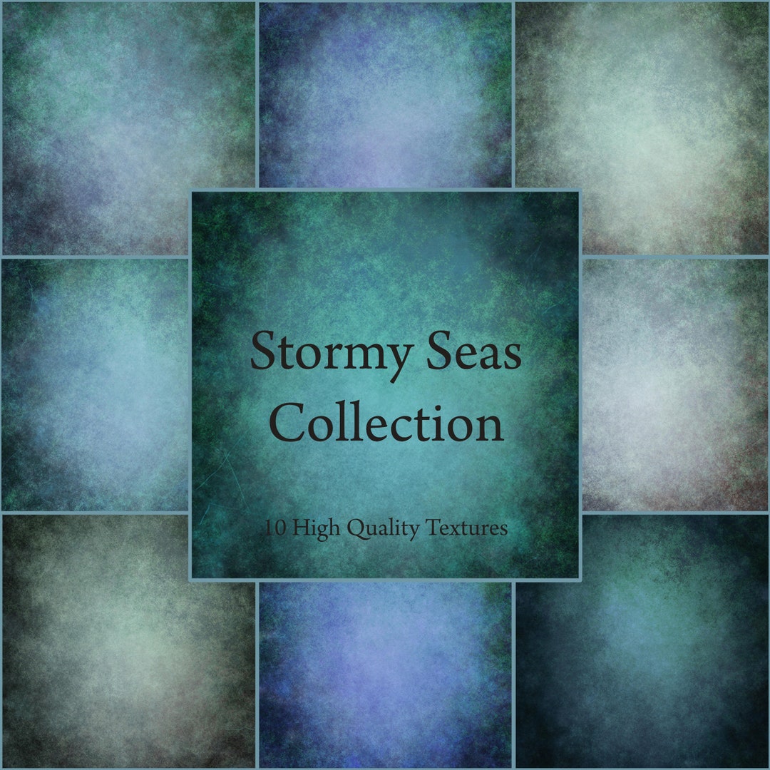 Stormy Seas Collection Textures / Backdrops for Photography ...