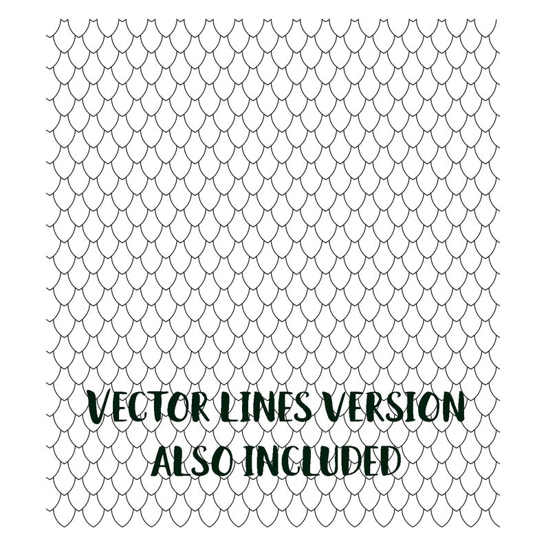 DIGITAL DOWNLOAD scales for decals seamless dragon scales cut file ...