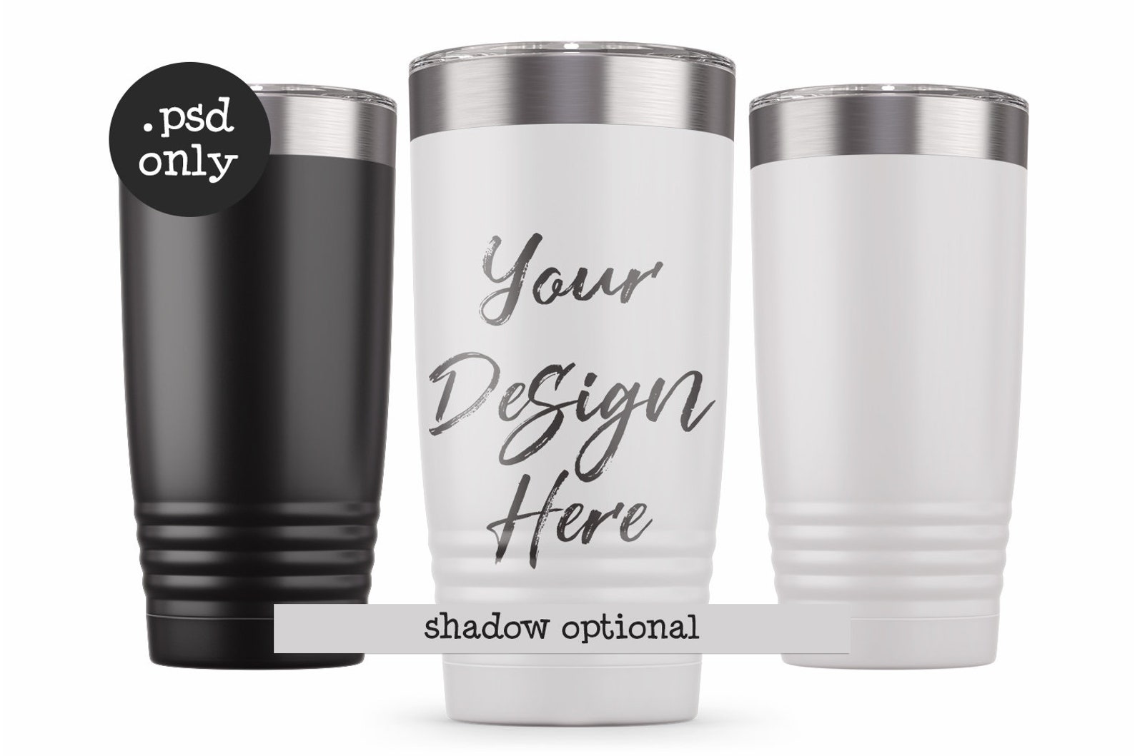 20oz Tumbler Mockup: Custom Decal Template (digital Download) - Etsy