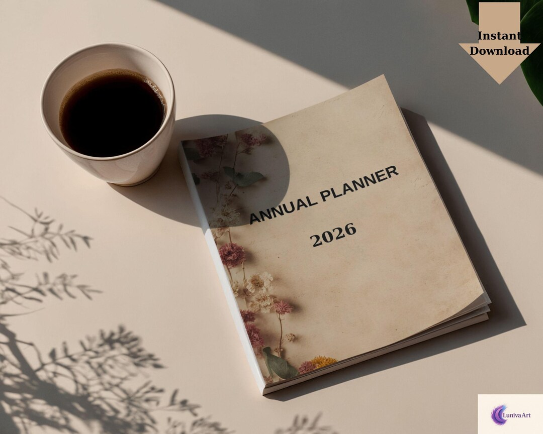 2026 Digital Planner – Minimalist Daily & Weekly Agenda (digital ...