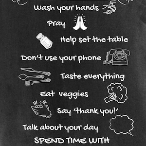 Kitchen Rules Poster | Funny Family Wall Art (digital Download) - Etsy