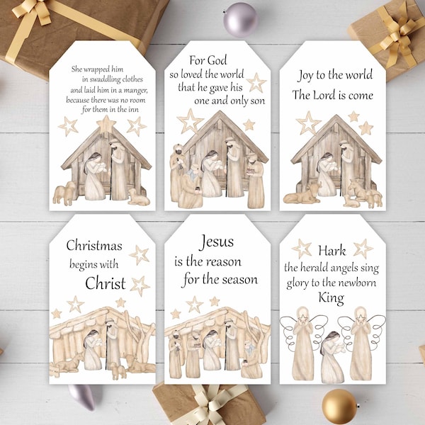 Christmas Tags - Etsy