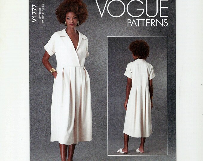 Easy Vogue Dress Sewing Pattern V1777 by Rachel Comey, Sizes 16 to 26 ...