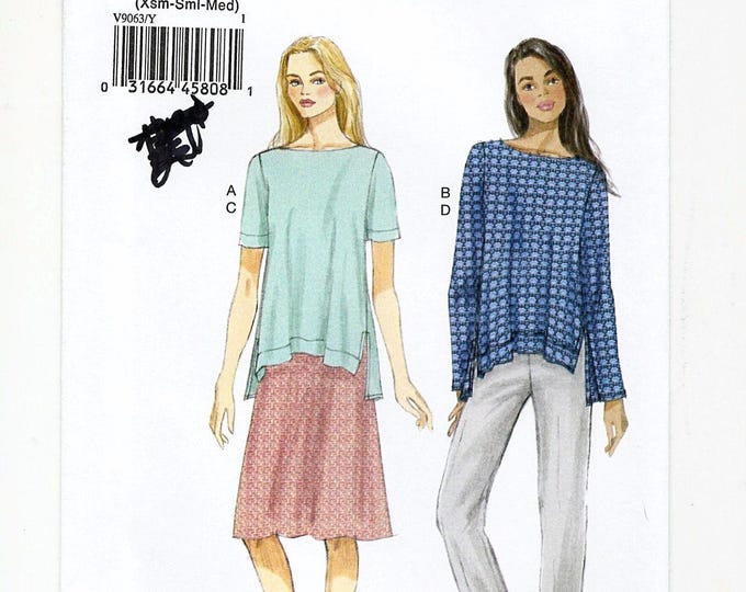 Vogue V9063 Sewing Pattern: Misses Top, Skirt & Pants (sizes 4-14 ...