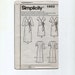 Knit Wrap Dress Sewing Pattern: Simplicity 1653 (sizes 10-18) - Etsy