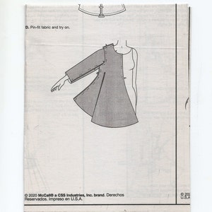 Misses Top, Dress Sewing Pattern, Melissa Watson Palmer Pletsch Mccalls ...