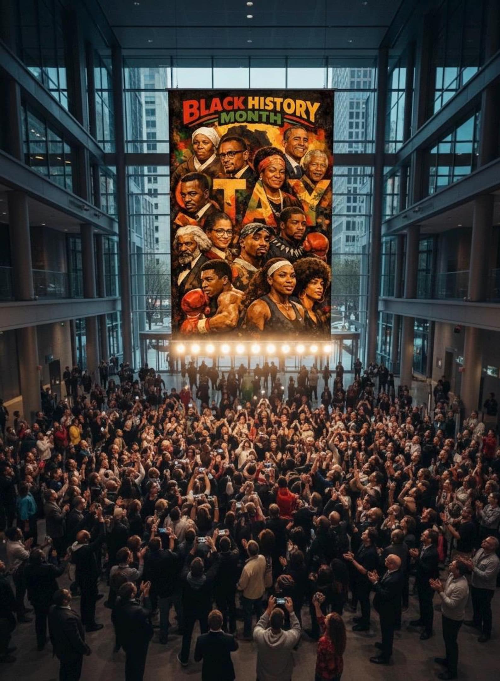 Black History Month Poster | African American Heritage Wall Art ...