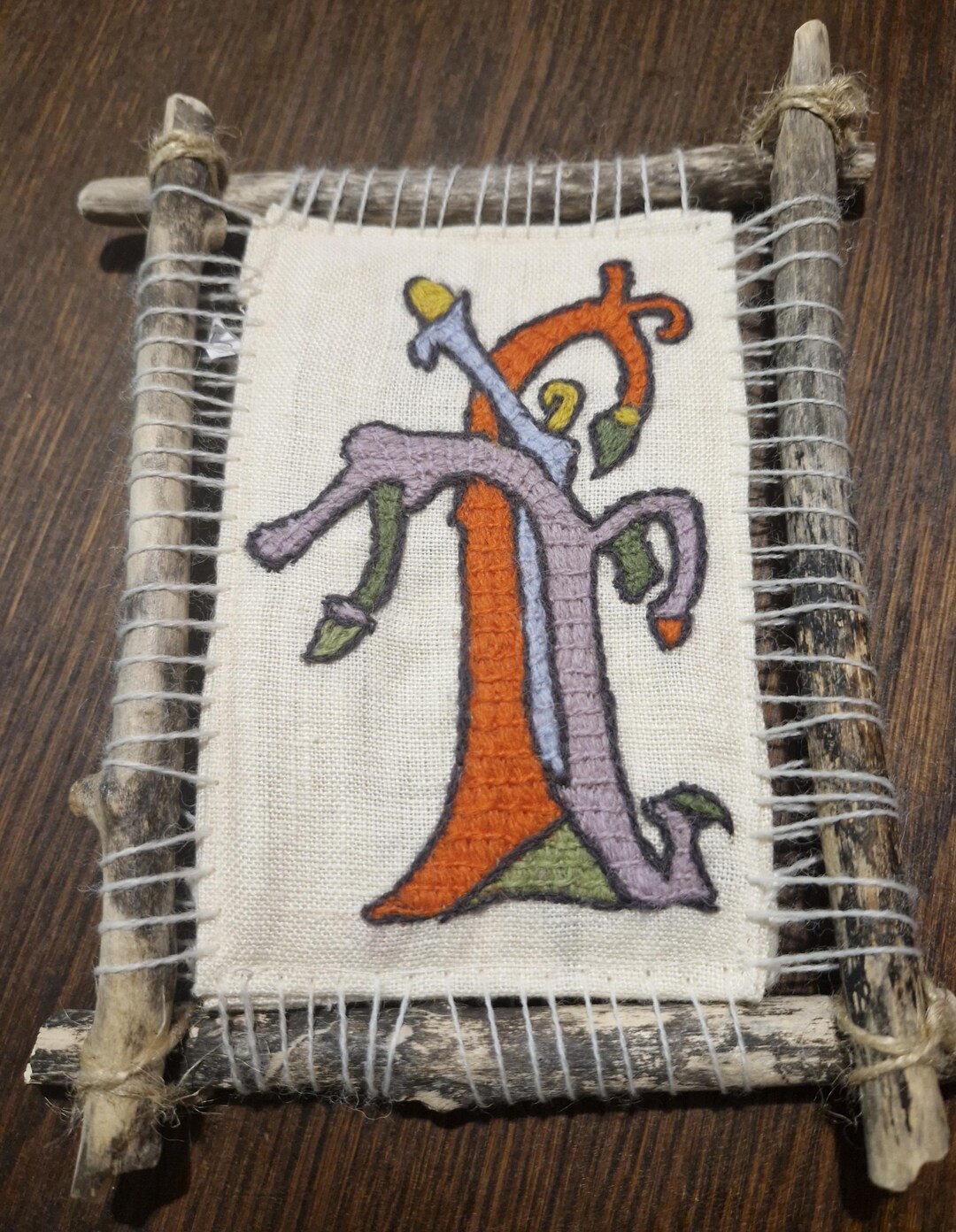 Anglo-saxon Hand Embroidered Tree - Etsy