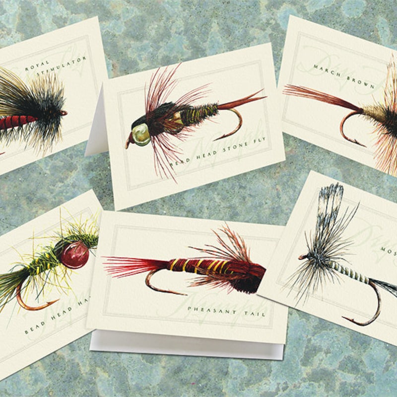 Fishing Cards - Etsy