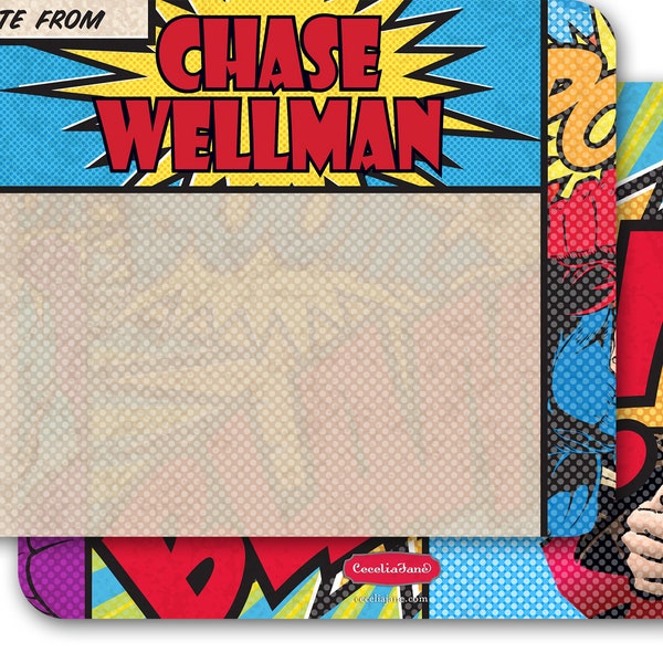 Superhero Cards - Etsy