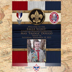 Character Eagle Scout Welcome Poster 18"x24" BSA0921A - Etsy