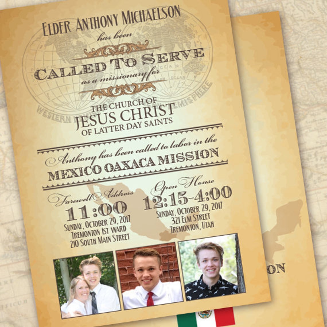 Missionary Farewell Missionary Invitation Missionary - Etsy