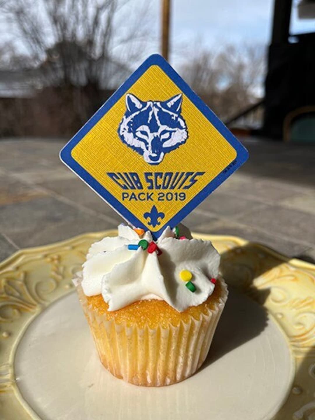Cub Scout Cupcake Toppers, Pack Meeting Cupcake Toppers, Custom Cupcake ...
