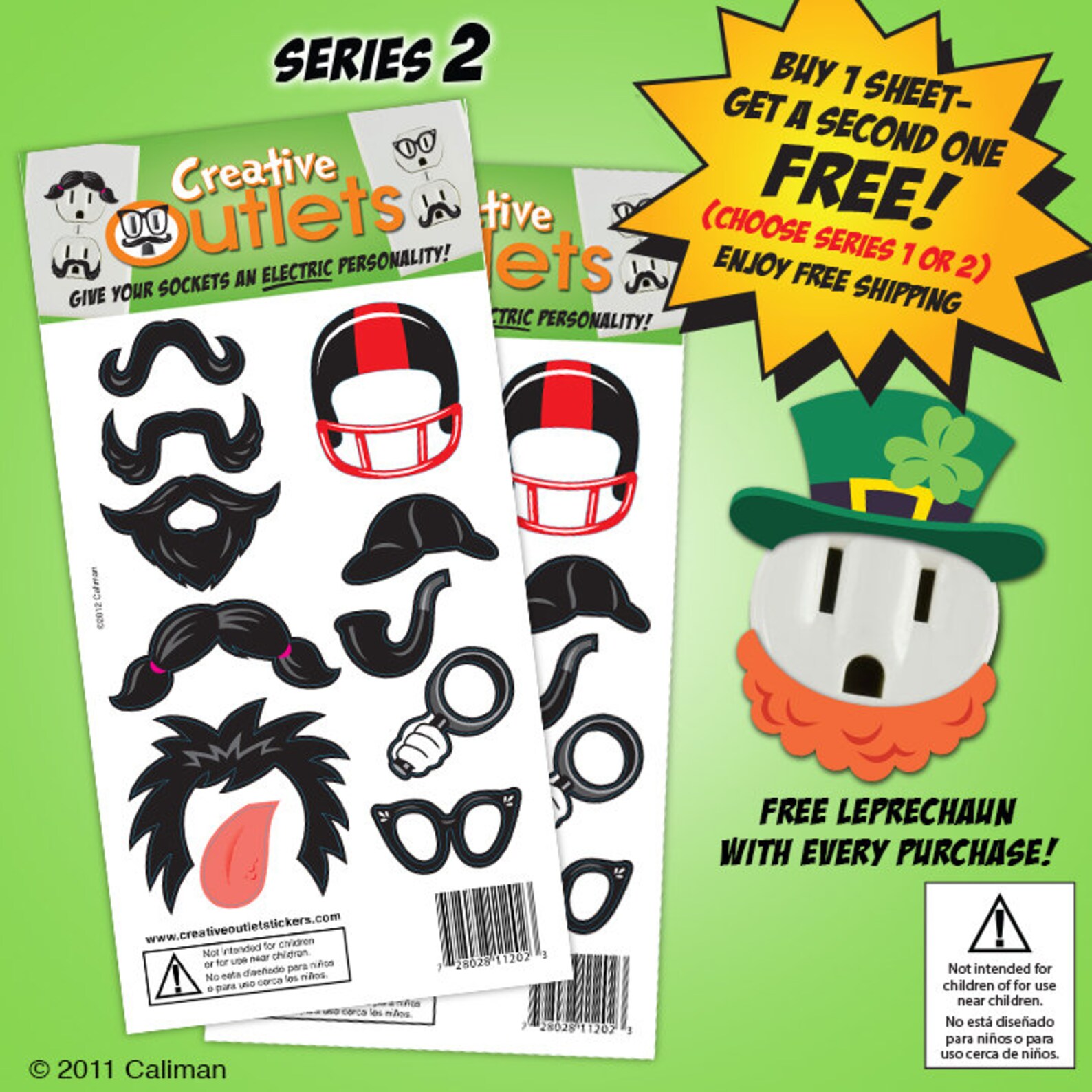 Creative Outlet Stickers Series 2 - Etsy