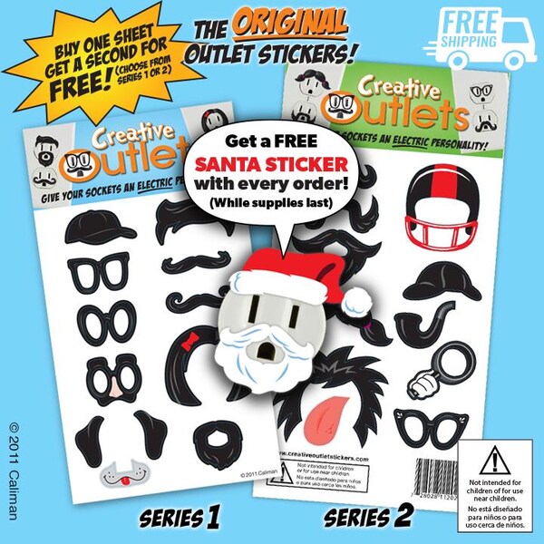 Outlet Stickers - Etsy