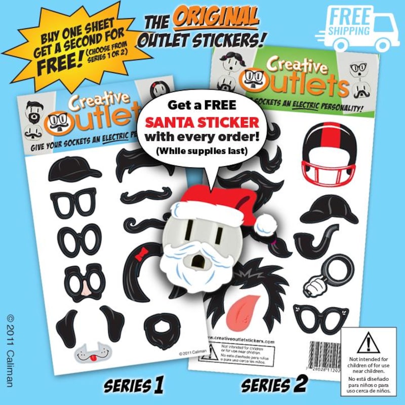 Outlet Stickers - Etsy