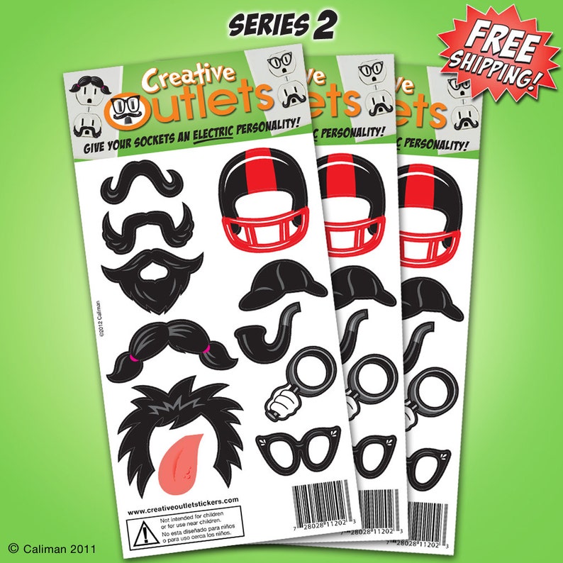 Creative Outlet Stickers Series 2 | Etsy