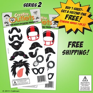 Creative Outlet Stickers Series 2 - Etsy