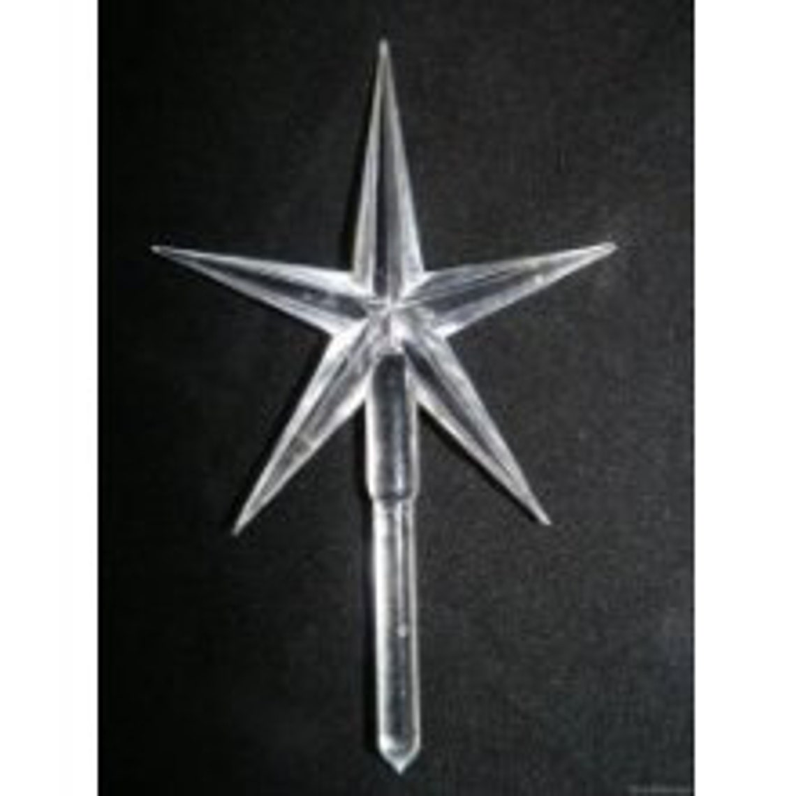 Ceramic Christmas Tree Star Topper Light Lights - Etsy