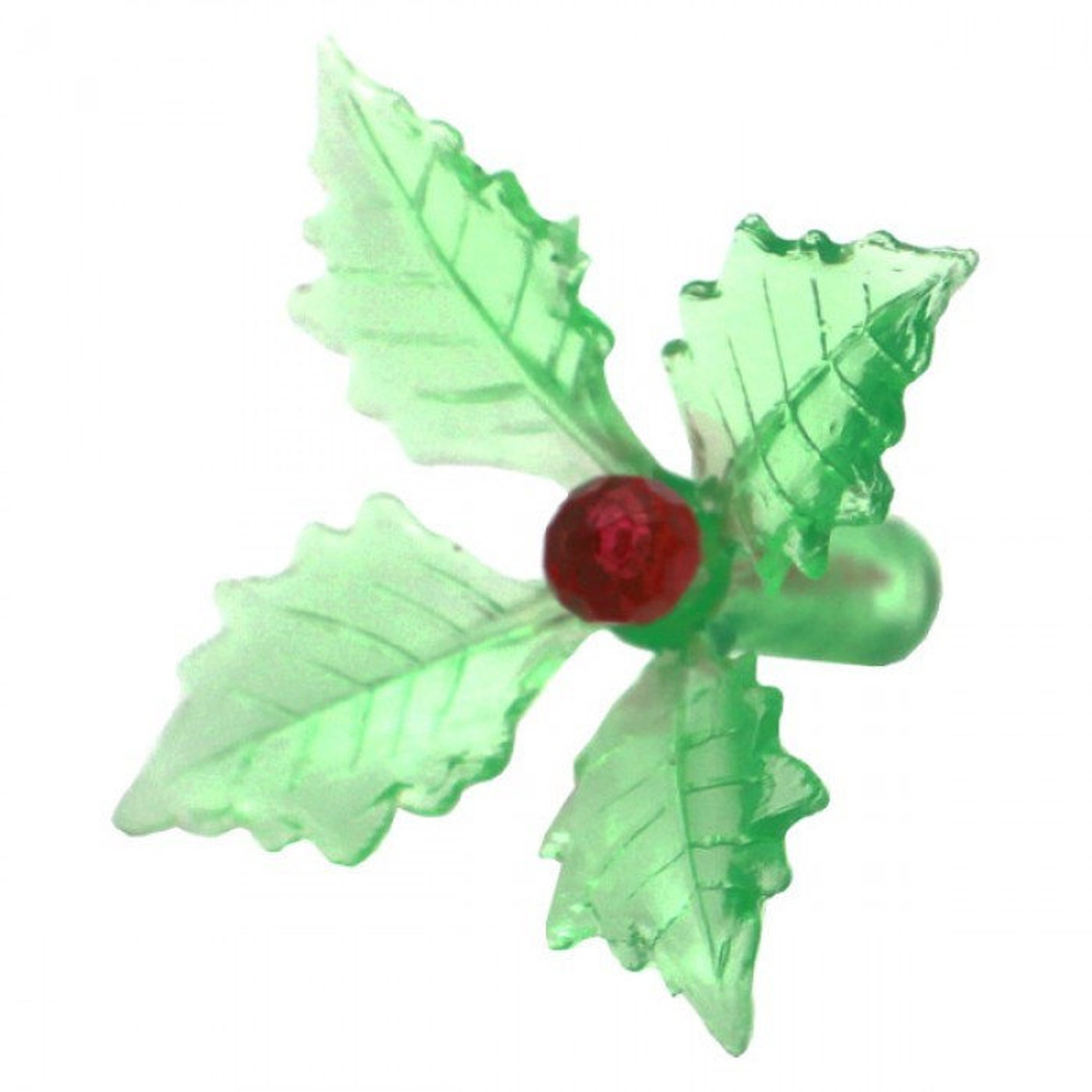 25 Holly Ceramic Christmas Tree Lights - Etsy