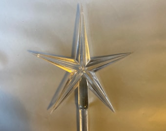 Large Clear Aurora Star - Ceramic Christmas Tree Star - Aurora Star ...