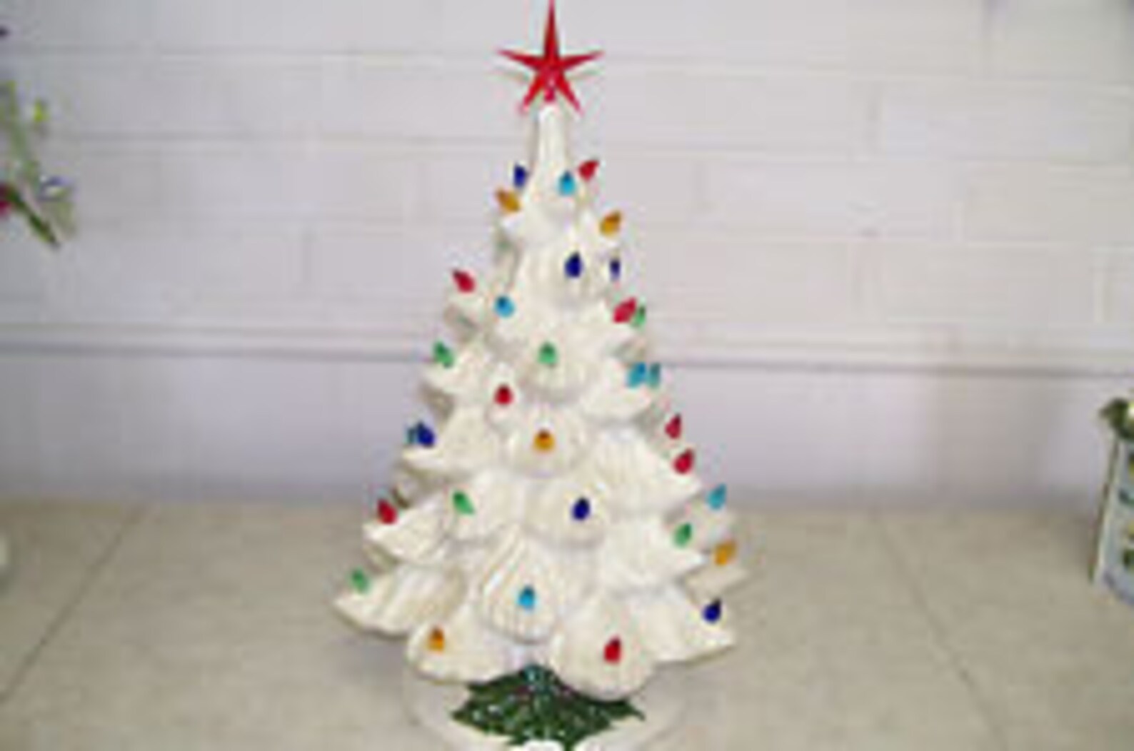18 Nowell Ceramic Christmas Tree - Etsy