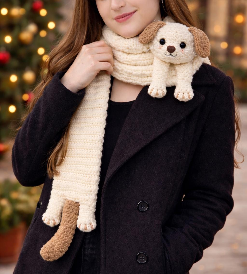 Dog Scarf Crochet Pattern - Etsy