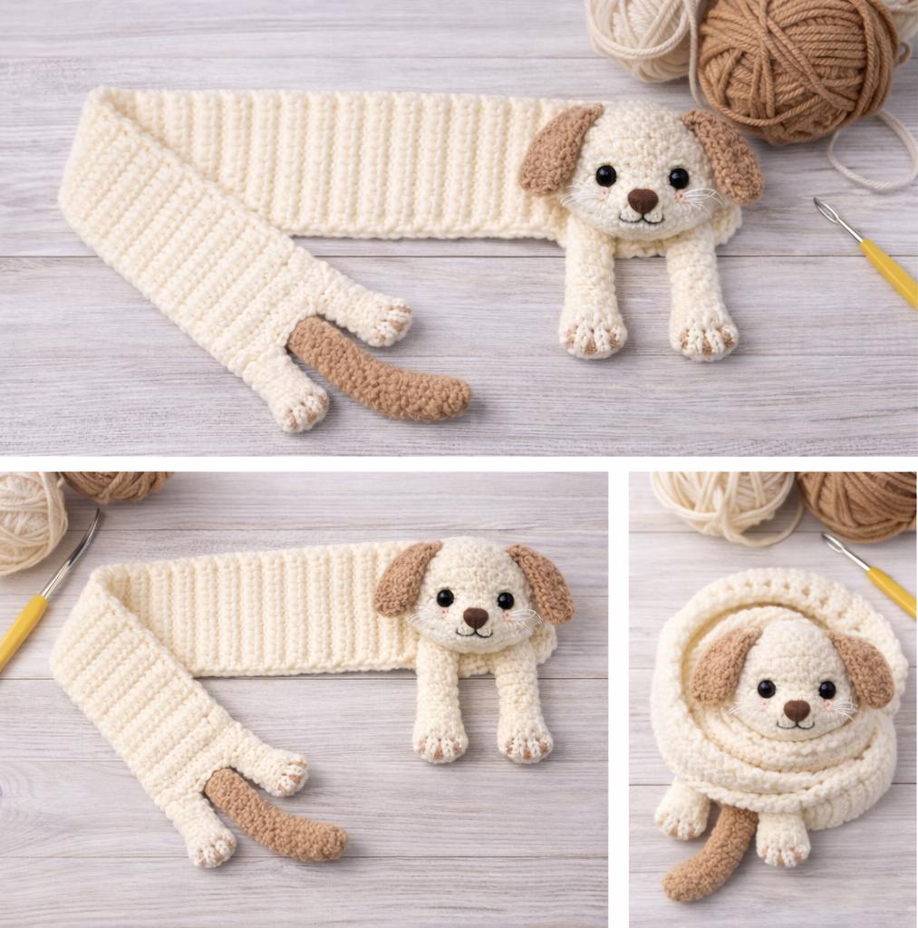 Dog Scarf Crochet Pattern - Etsy