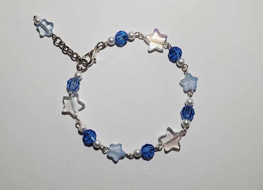 Blue Star Bracelet - Etsy