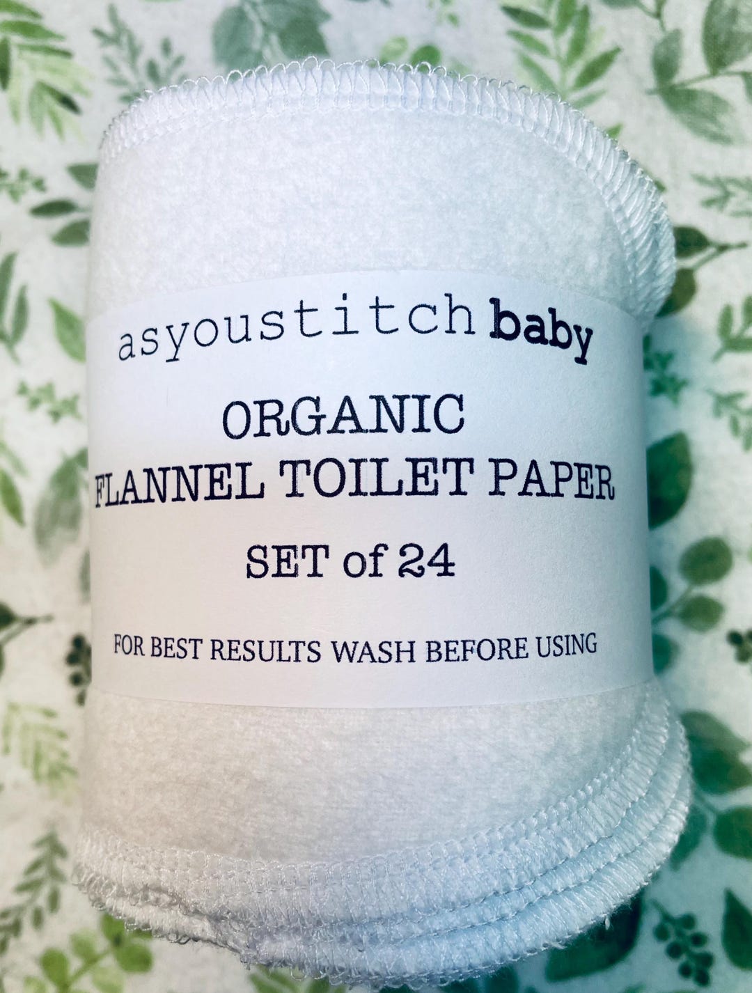 Reusable Organic Toilet Paper. GOTS Certified. Un-toilet Paper. Family ...