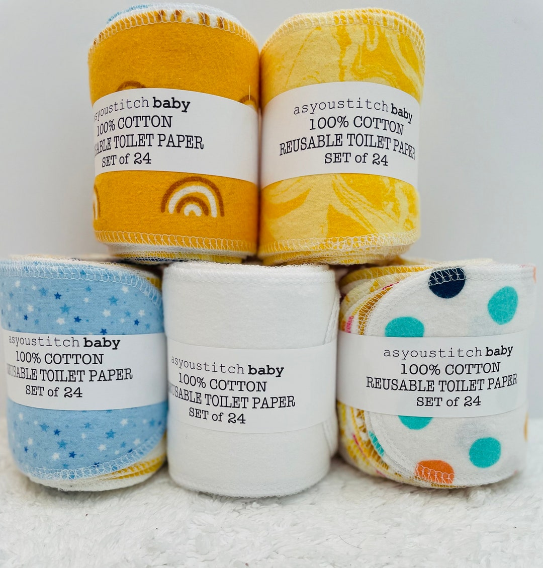 Reusable Toilet Paper. Un-toilet Paper. Family Cloths. Bidet Wipes. 1 ...