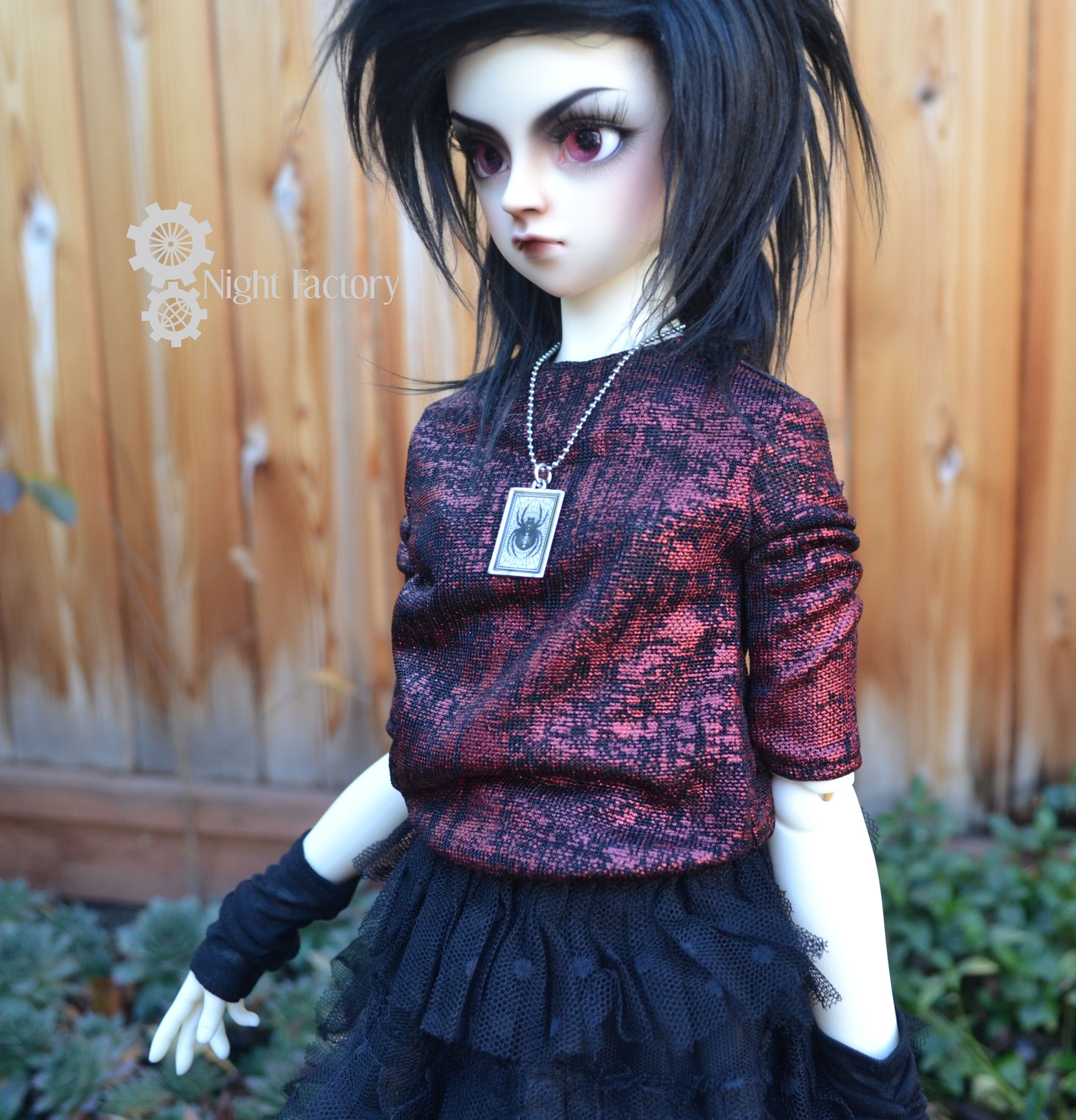 Modern Goth Top for SD10/13 Girl BJD Dolls - Etsy