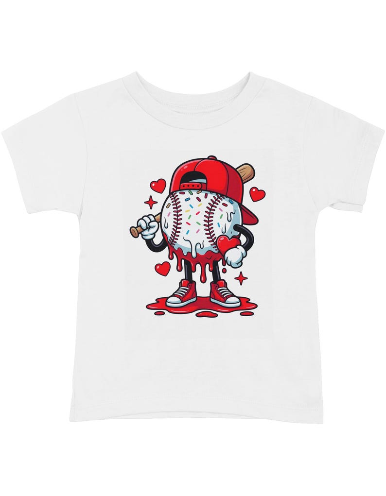 Drip Baseball Valentine PNG | Sports Design (digital Download for T ...